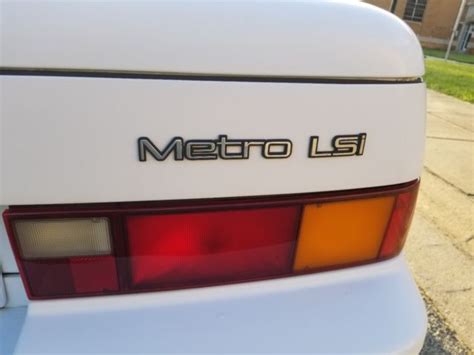 Geo Metro Lsi Speed Convertible Owner Classic Geo Metro