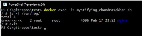 docker exec your goto command for running commands in docker