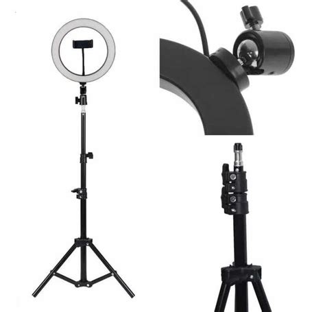 Iluminador Ring Ligth Anel Luz Cm Make Fotos Trip Kit