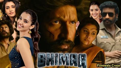 Bhimaa 2024 New Released South Hindi Dubbed Movie Update Gopichand