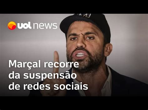 Marçal recorre da suspensão de suas redes e alega censura prévia