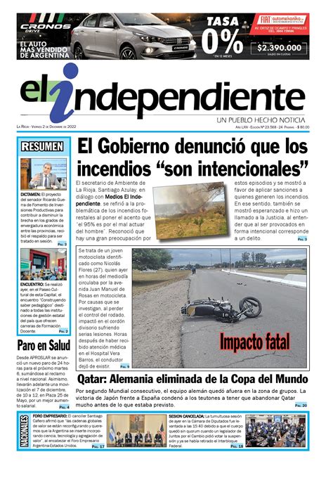 Diario El Independiente Edición Papel