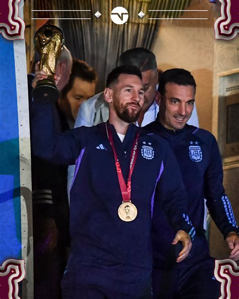 Tnt Sports Br On Twitter Lionel Messi Chegando A Ta A Da Copa Do