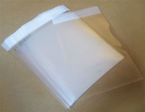 Clear Self Sealing Resealable Cello Poly Bag Envelope X Etsy