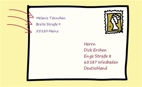 Brief Schreiben Und Briefumschlag Beschriften So Gehts