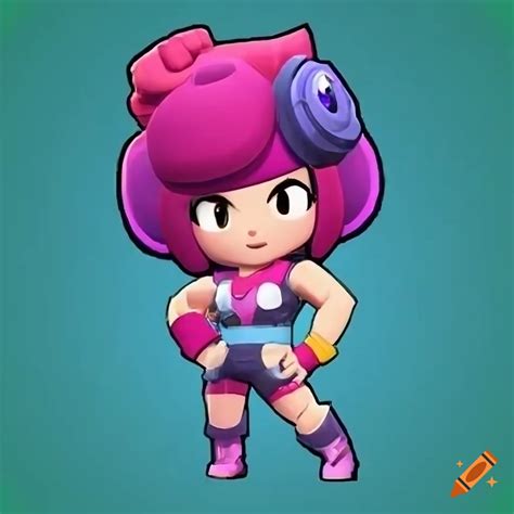 Brawl Stars Oc Girl New Brawler On Craiyon