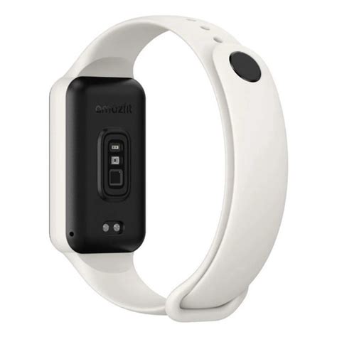 Rel Gio Inteligente Smartwatch Amazfit Mi Band Alexa Branco Pulseira
