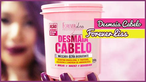 Desmaia Cabelo Mascara Hidratante Efeitos E Resenha Completa