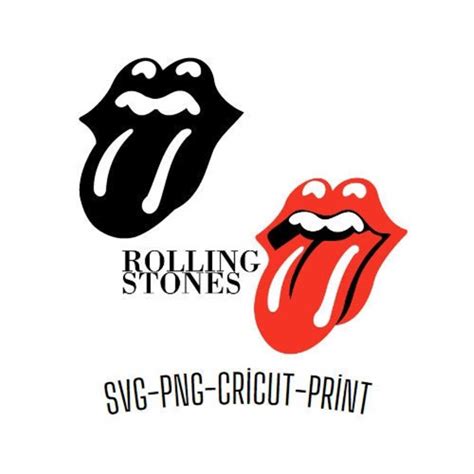 Rolling Stones Design SVG Cricut PRINT Sticker Decal Hig Inspire