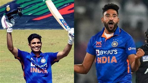 Mohammed Siraj Becomes New World No 1 ODI Bowler Shubman Gill