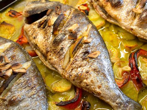 LA COCINA PARA TI Dorada Al Horno Con Sofrito De Ajo
