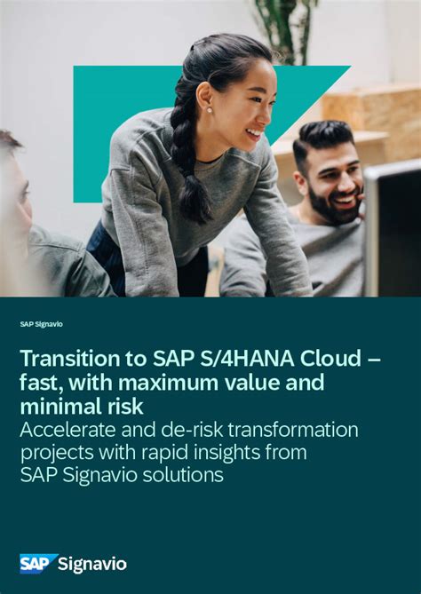 Transition To SAP S 4HANA Cloud SAP Signavio