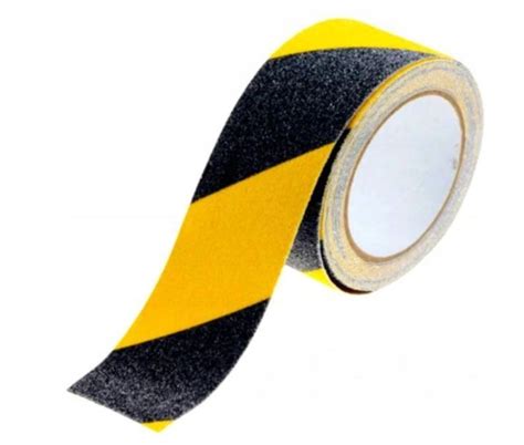 TAŚMA ANTYPOŚLIZGOWA NA SCHODY ŻÓŁTO CZA 50MM X 5M ERLI pl