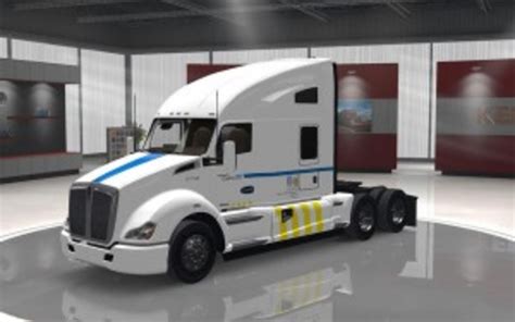 ats Transport Québec Skin for Kenworth T680 v 1 0 Trucks Mod für