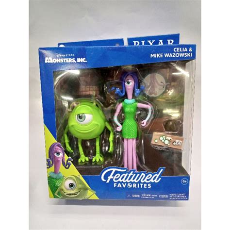 Mattel Disney Pixar Monster Inc Celia Mike Wazowski Shopee