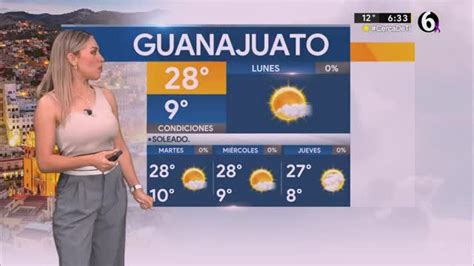 Pron Stico Del Tiempo Para Baj O Con Jessica De Luna De Marzo De