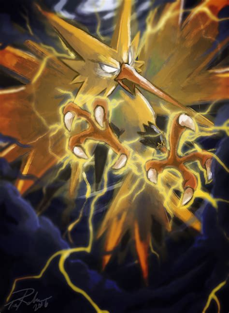Zapdos Pokemon Drawn By Irischroma Danbooru