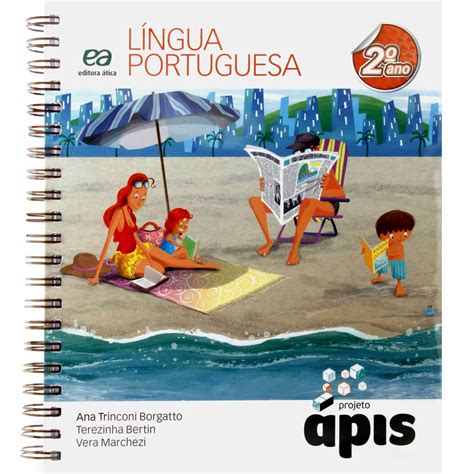 Livro Projeto Ápis Língua Portuguesa 2º Ano Ensino Fundamental