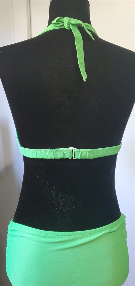 1960s Lime Green Bikini Vintage Swimsuit Gem