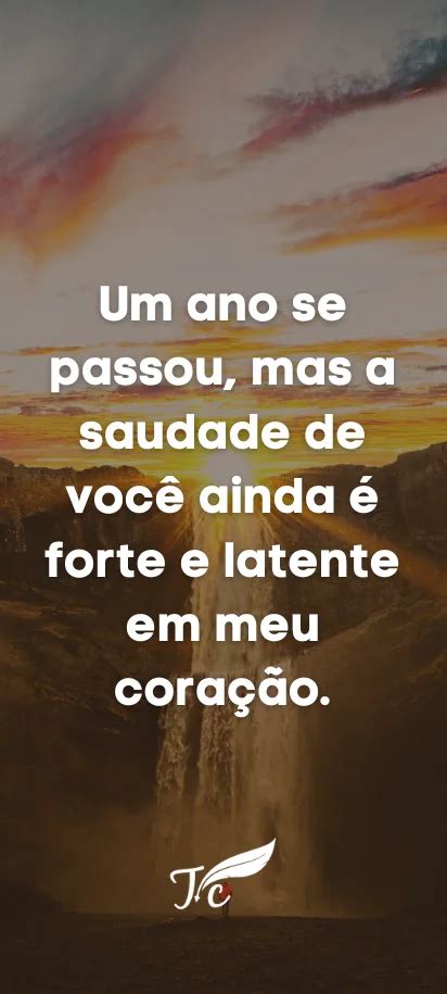 Texto 1 Ano De Saudades Eternas 2024