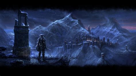 Sfondi Videogiochi Fantasy Art Notte The Elder Scrolls Online