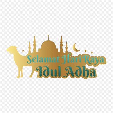 Selamat Hari Raya Vector Hd Png Images Selamat Hari Raya Idul Adha