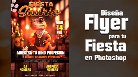 Tutorial Para Crear FLYER PUBLICITARIO Con DINOPROFESIONES Para EVENTOS