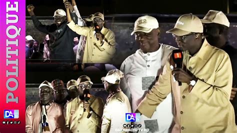 Amadou Bâ 5eme president Fatick et ses leaders disent oui au