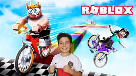 Roblox Obby But You Re On A Bike Oynuyoruz OyuncuYusuf YouTube
