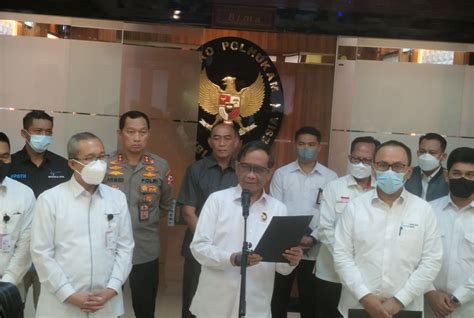 Dibilang Ikut Campur Kasus Lukas Enembe Mahfud MD Beri Jawaban Menohok