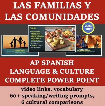 Las Familias Y Las Comunidades Ap Spanish Language Culture Complete