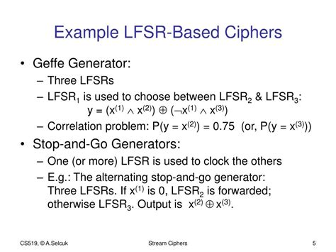 ppt stream ciphers powerpoint presentation free download id 3107395