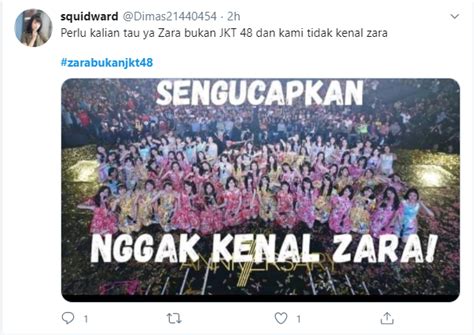 Wota Netizen Ramai Bikin Meme Zarabukanjkt Isinya Bikin Ngakak