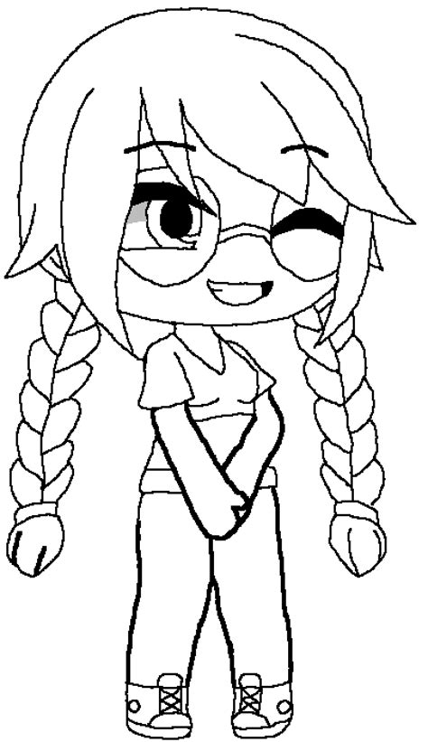 Pixilart Gacha Base By Yummy Donut Uwu