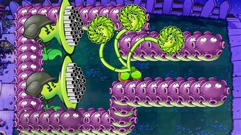 Gatling Pea Vs Threepeater Vs Giga Gargantuar Vs Dr Zomboss