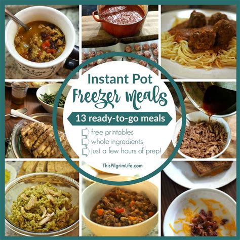 Instant Pot Freezer Meals Round Two This Pilgrim Life Recipe Instant Pot Freezer Meals