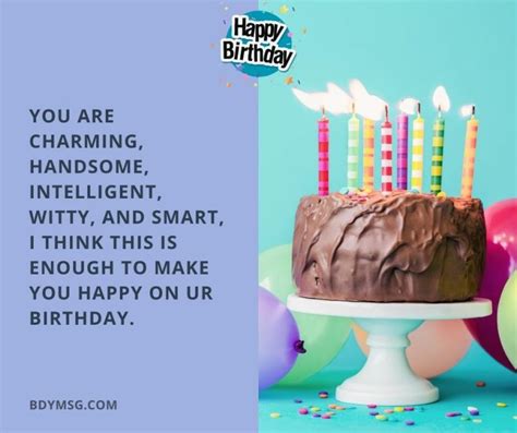 Best Happy Birthday Wishes For Husband Bdymsg