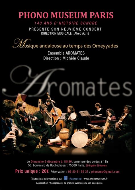 Musique Andalouse Au Temps Des Omeyyades Ensemble Aromates Phono