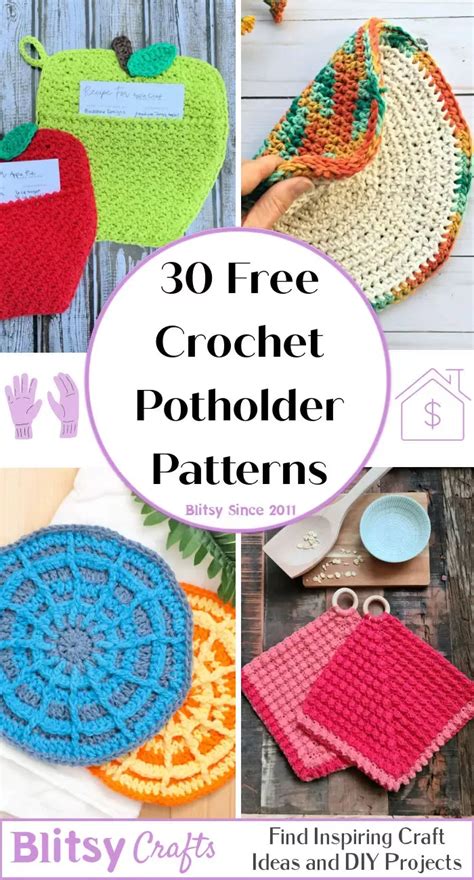 25 Free Crochet Potholder Patterns Artofit