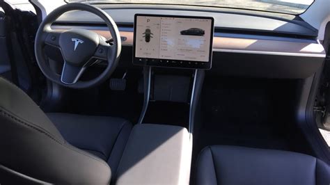 Tesla Model Interieur Youtube