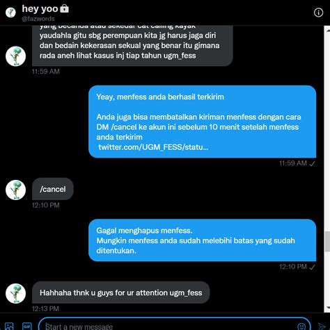 Ugm Fess On Twitter Halo Temen Maaf Banget Atas Kelalaian Hari Ini