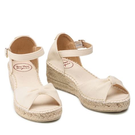 Espadrile Toni Pons Bilma L Ecru Epantofi Ro