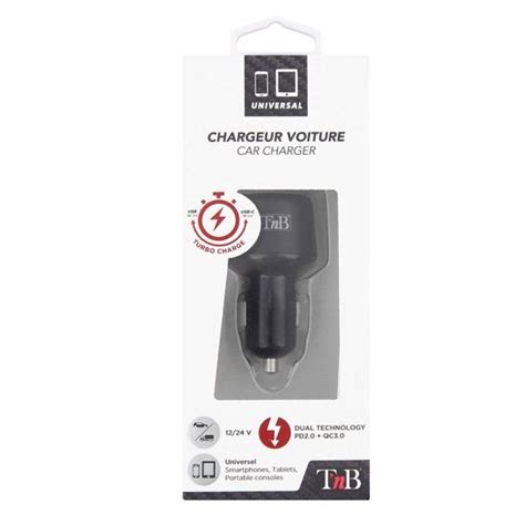 Chargeur Allume Cigares Double Usb W Tnb Tnb Chargeur Allume