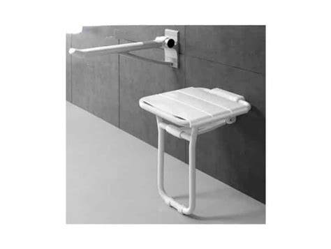 Siège de douche relevable avec pied