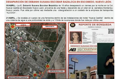 As Desapareci Debanhi Escobar Paso A Paso