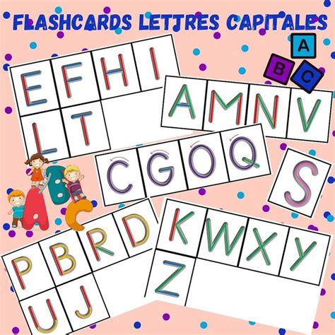 La Classe Des Coquelicots On Instagram Flashcards Lettres Capitales