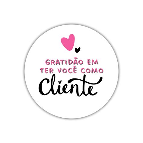 Adesivos Gratid O Ter Voc Como Cliente Cora O Nanah Est Dio