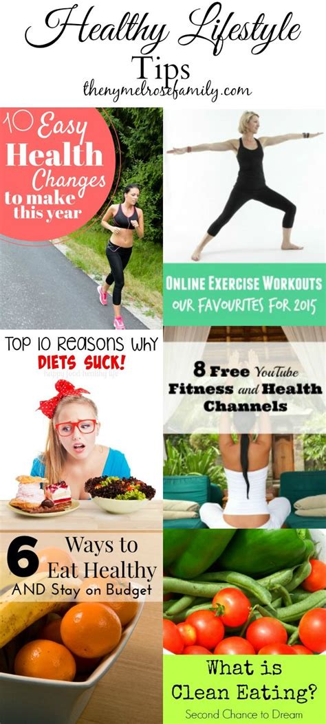 Healthy Lifestyle Tips Healthy Lifestyle Tips Healthy Lifestyle Get Fit