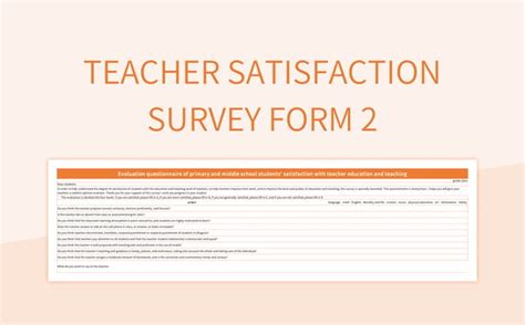 Customer Satisfaction Questionnaire Personnel Report Form Excel