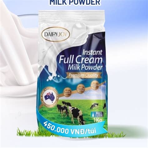SỮA BỘT NGUYÊN KEM UỐNG LIỀN DAIRYJOY INSTANT FULL CREAM MILK POWDER
